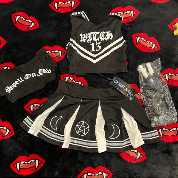 Dolls Kill | Other | Dolls Kill X Trickz N Treatz Coven Cheerleader ...